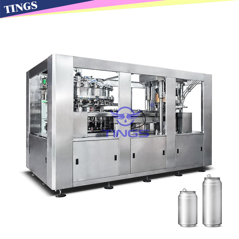 200 Cans Per Minute Canned Drinks Filling Sealing Machine - TINGS